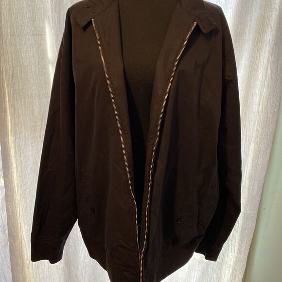 Ashworth | Jackets & Coats | Mens Ashworth L Black Lined Golf Jacket ...
